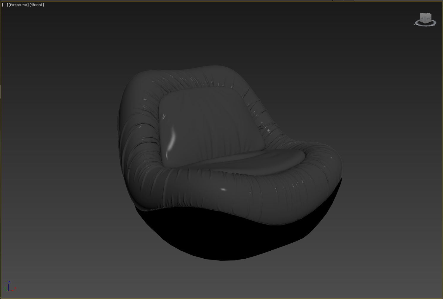Baxter Barret Armchair 3D model | CGTrader