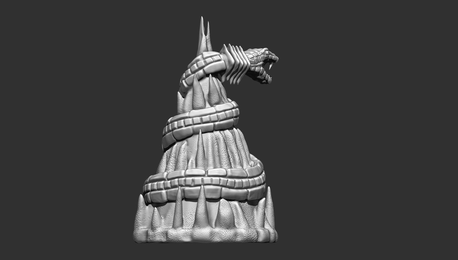 Masters of the Universe Snake Mountain 3D model 3D printable | CGTrader