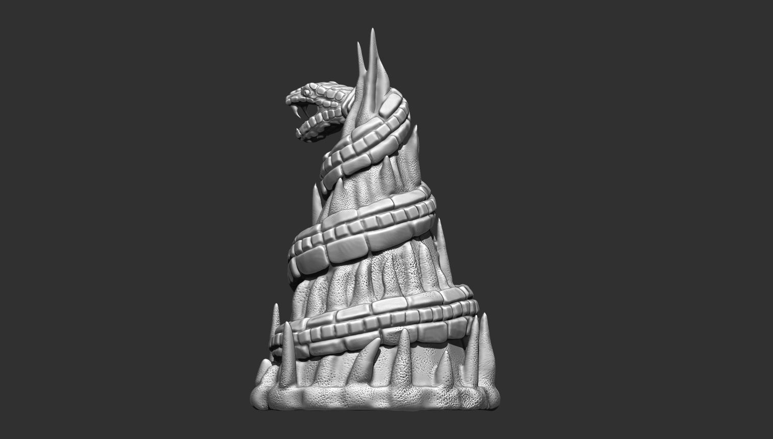 Masters of the Universe Snake Mountain 3D model 3D printable | CGTrader