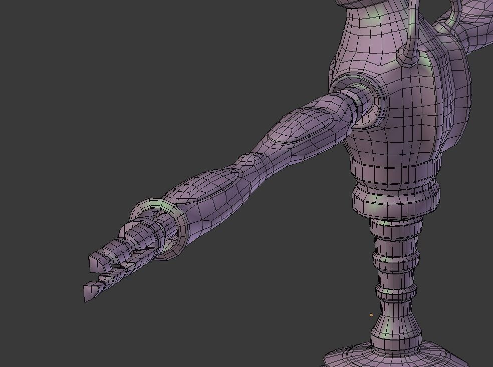 Assassin Bot BASE MESH free 3D model | CGTrader