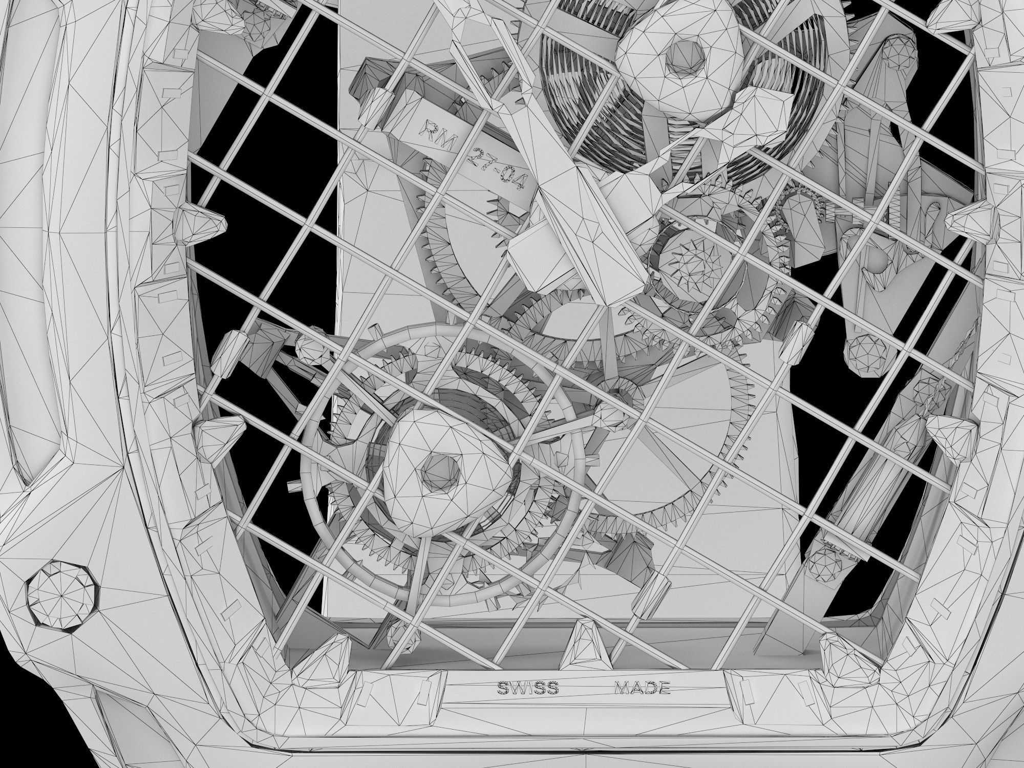 3D model Richard Mille Nadal RM 27-04 LOWPOLY VR / AR / low-poly | CGTrader