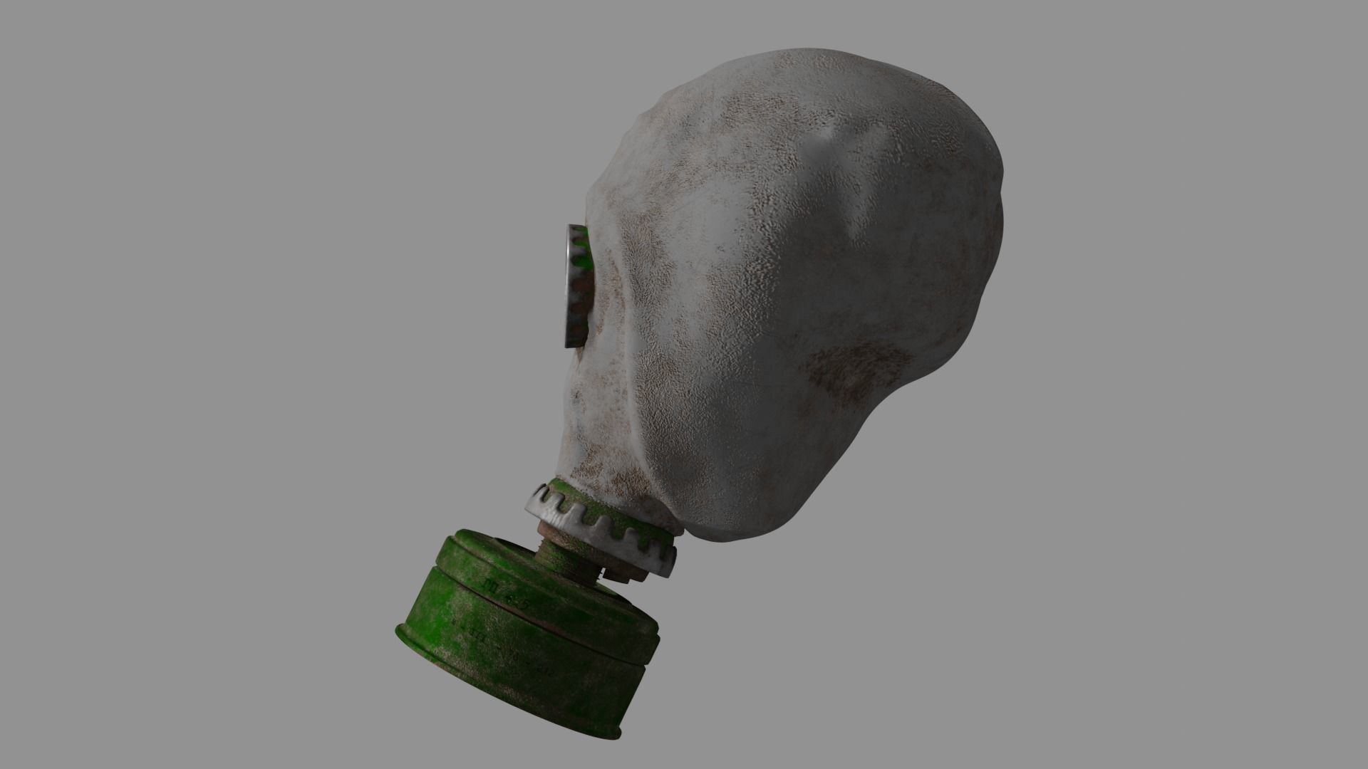 Gas Mask Stalker Type GP - 5 with Filter 3D model | CGTrader