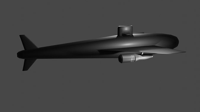 3D model Basic Submarine Low-poly 3D model VR / AR / low-poly | CGTrader