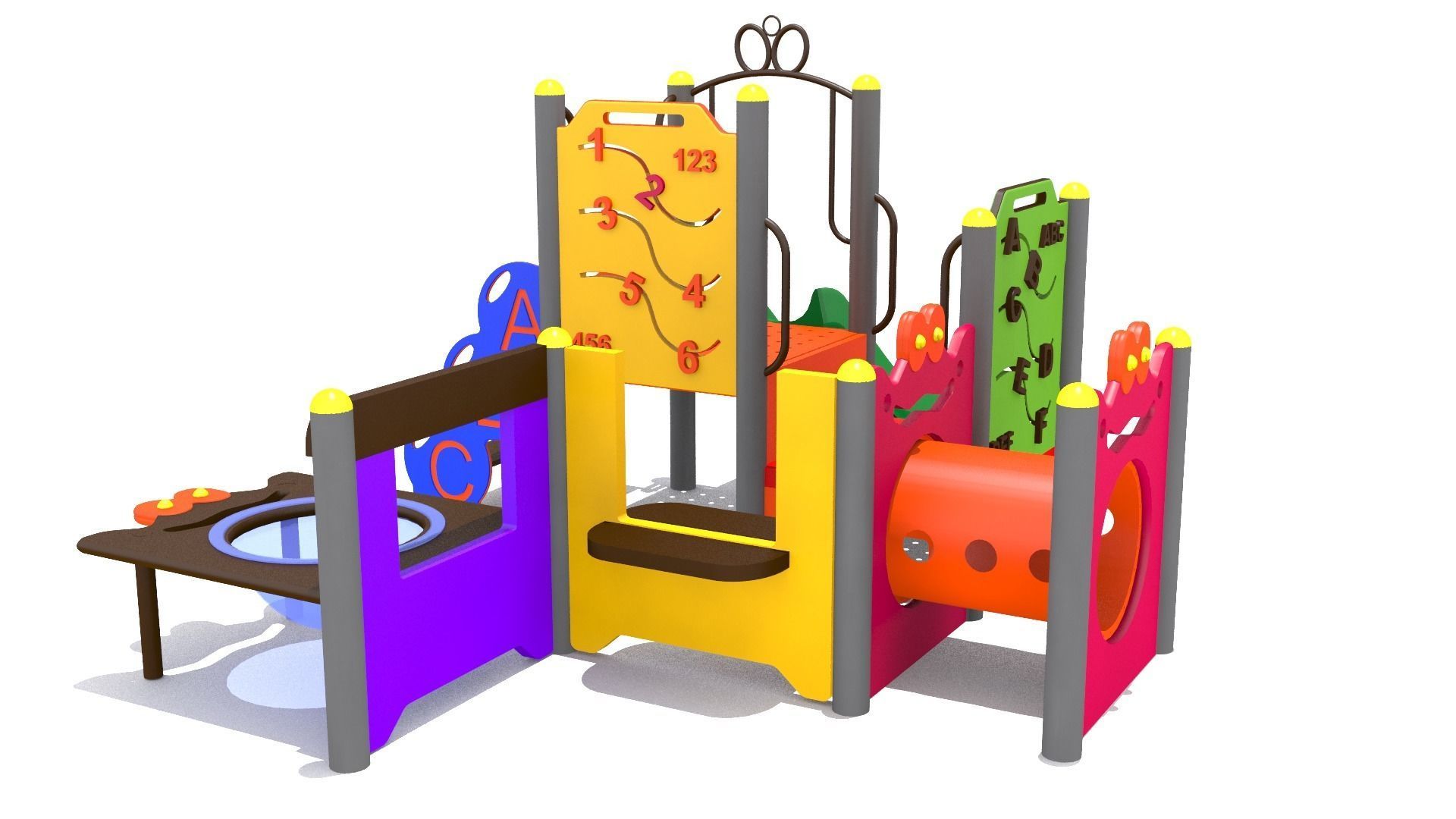 Mini Playground 3D model | CGTrader
