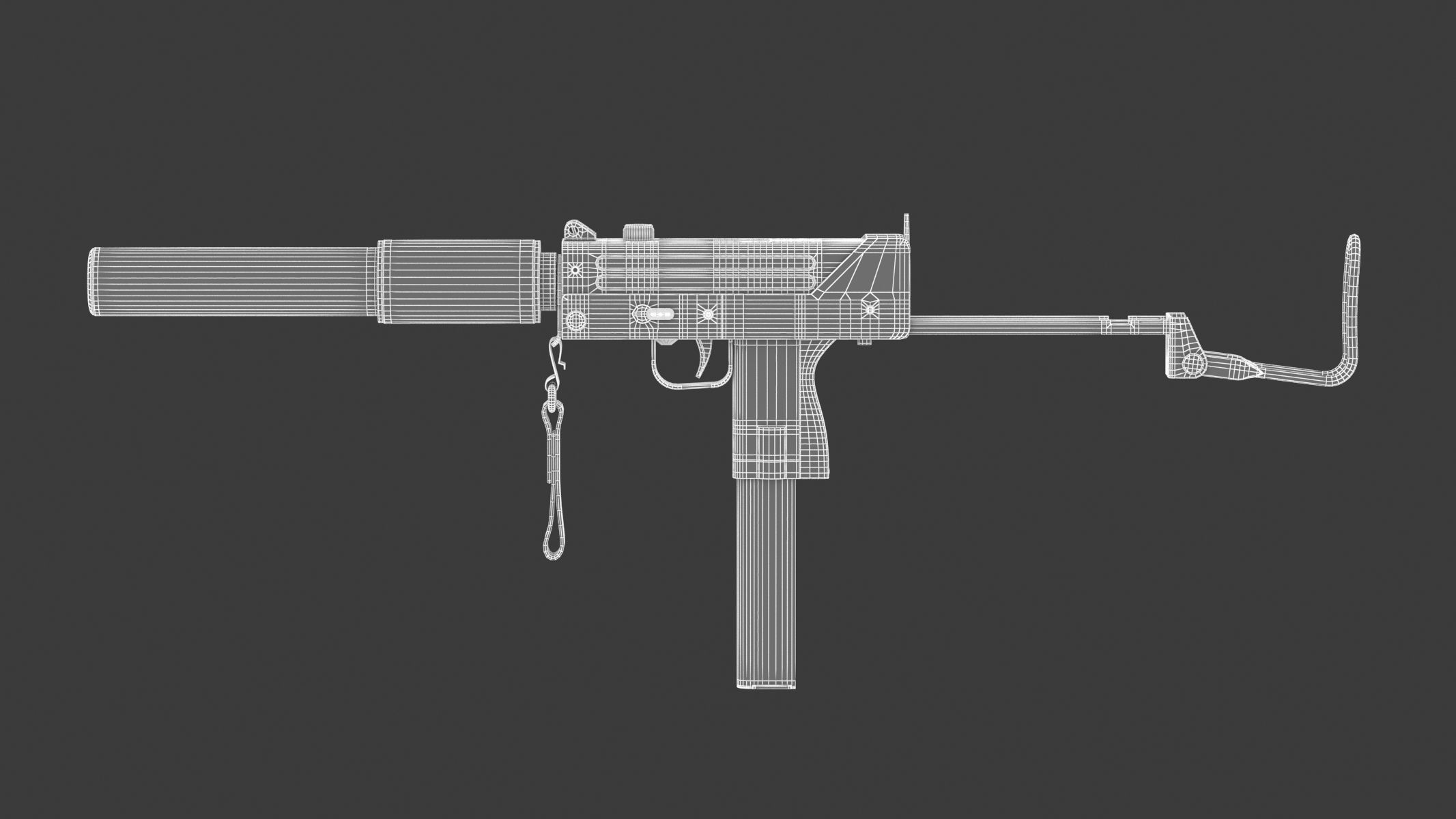 MAC-10 gun 3D model | CGTrader