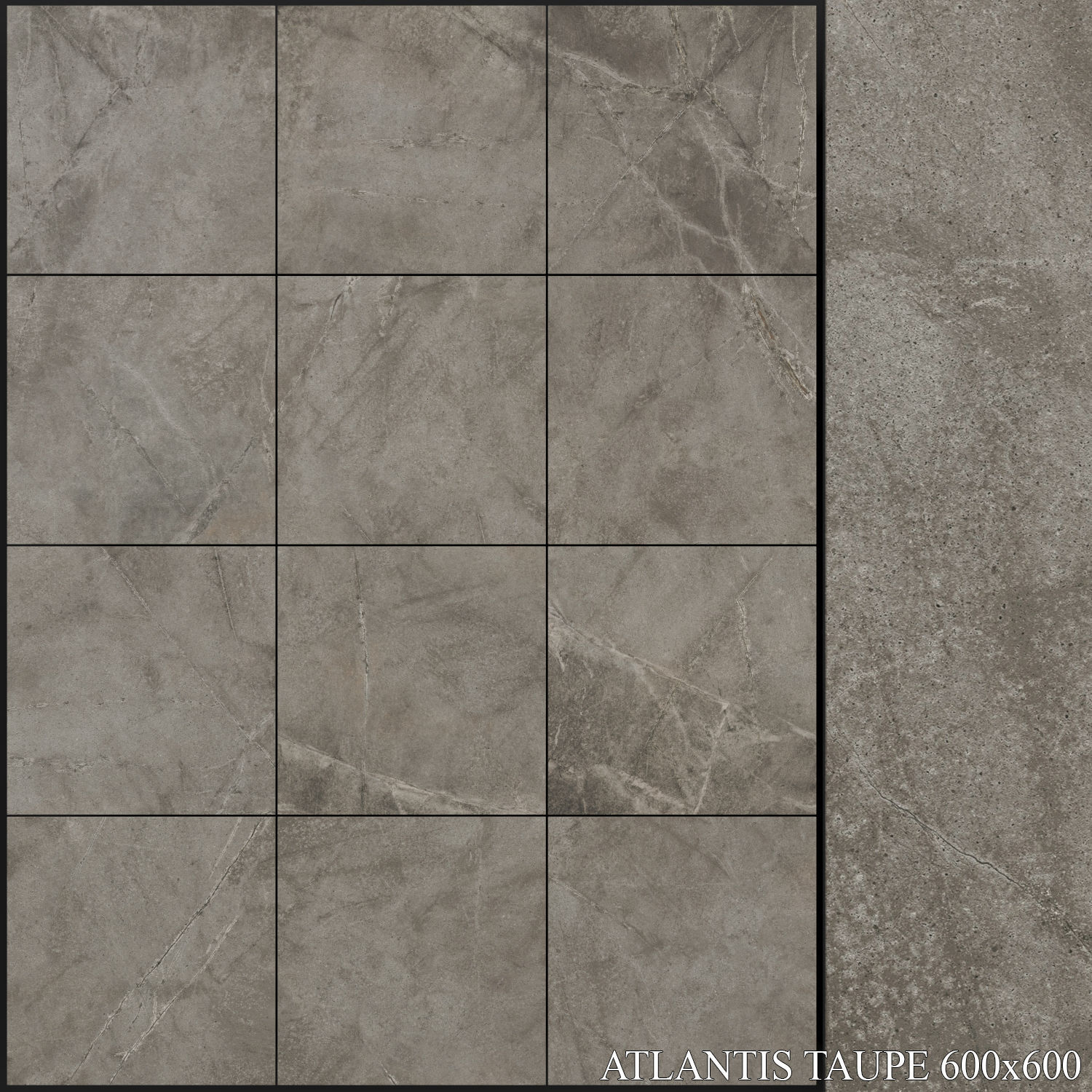 ABK Atlantis Taupe 600x600 3D model | CGTrader