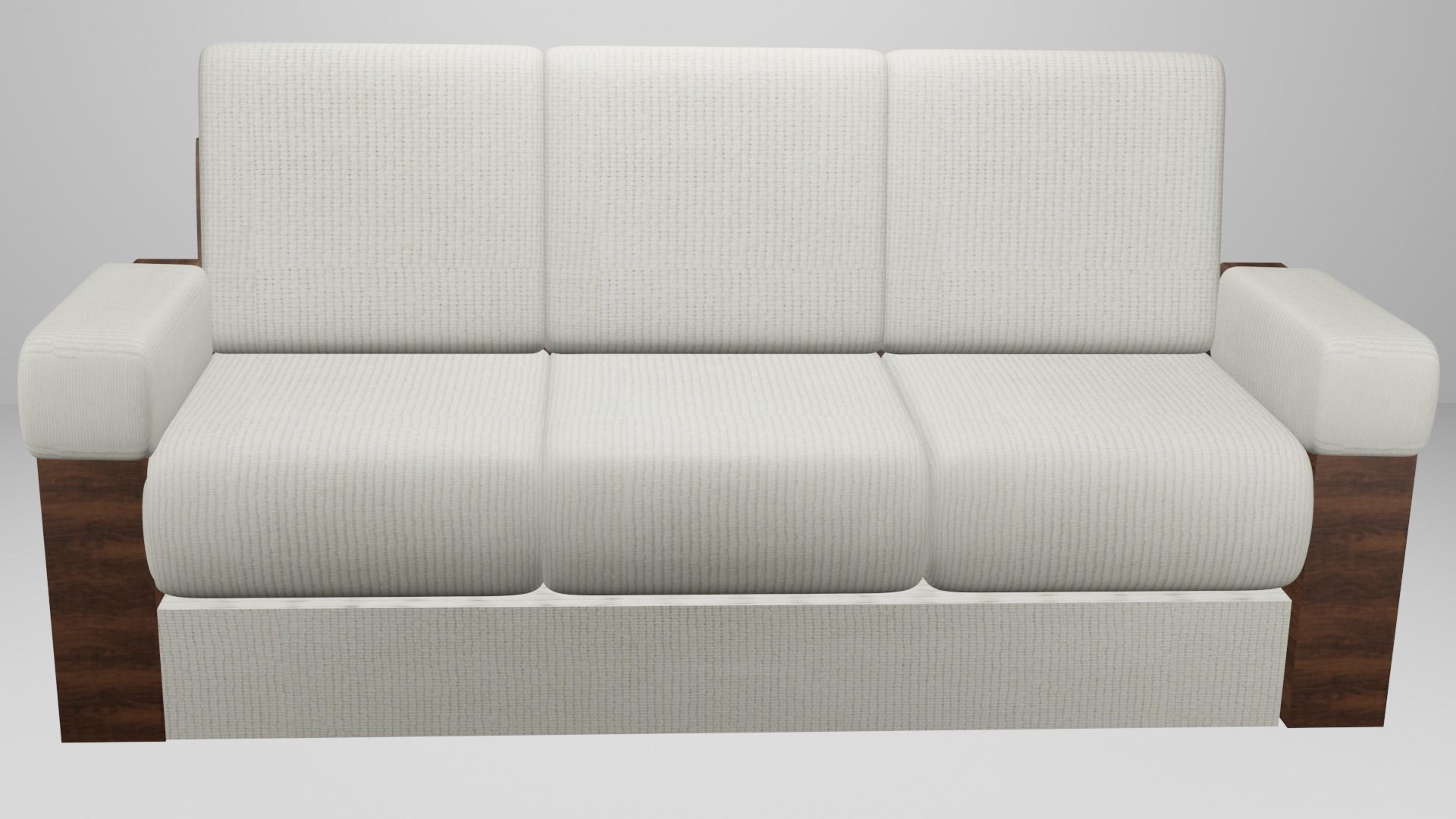 Sofa 3d Model with Fabric Texture 3D model | CGTrader
