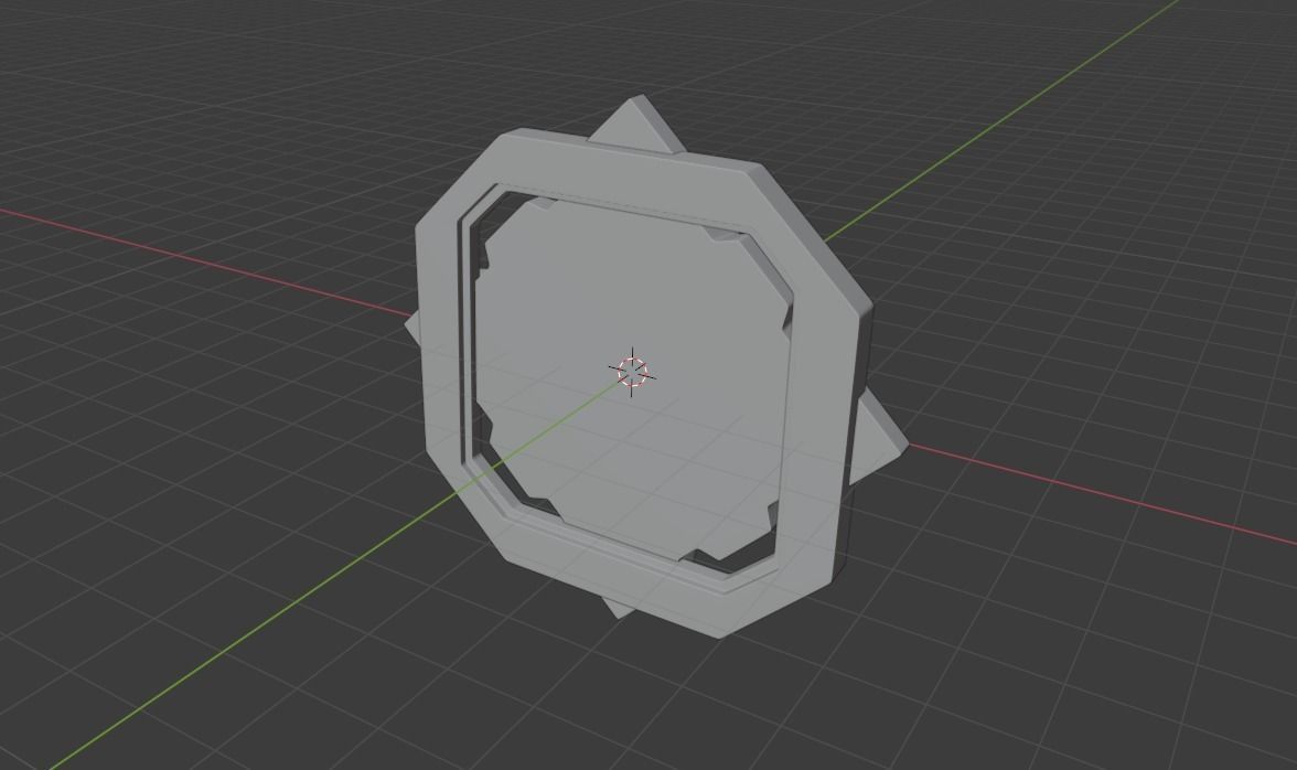 Liyue Vision Set - Genshin Impact - Vision Frame and 7 Stone 3D model ...