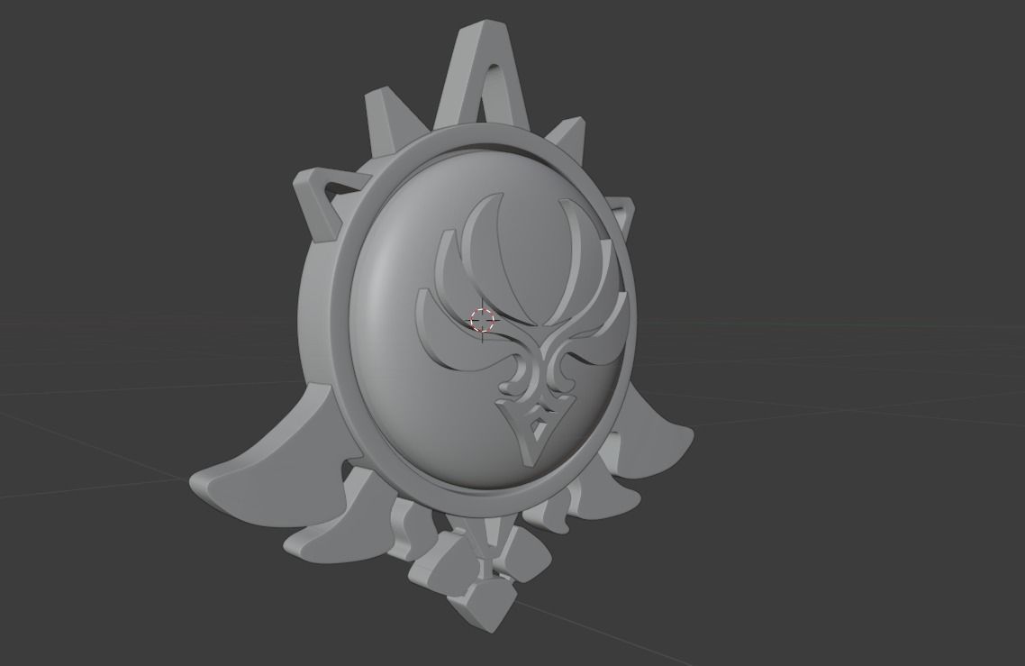 Mondstadt Vision Set - Genshin Impact - Vision Frame and 7 Stone 3D ...