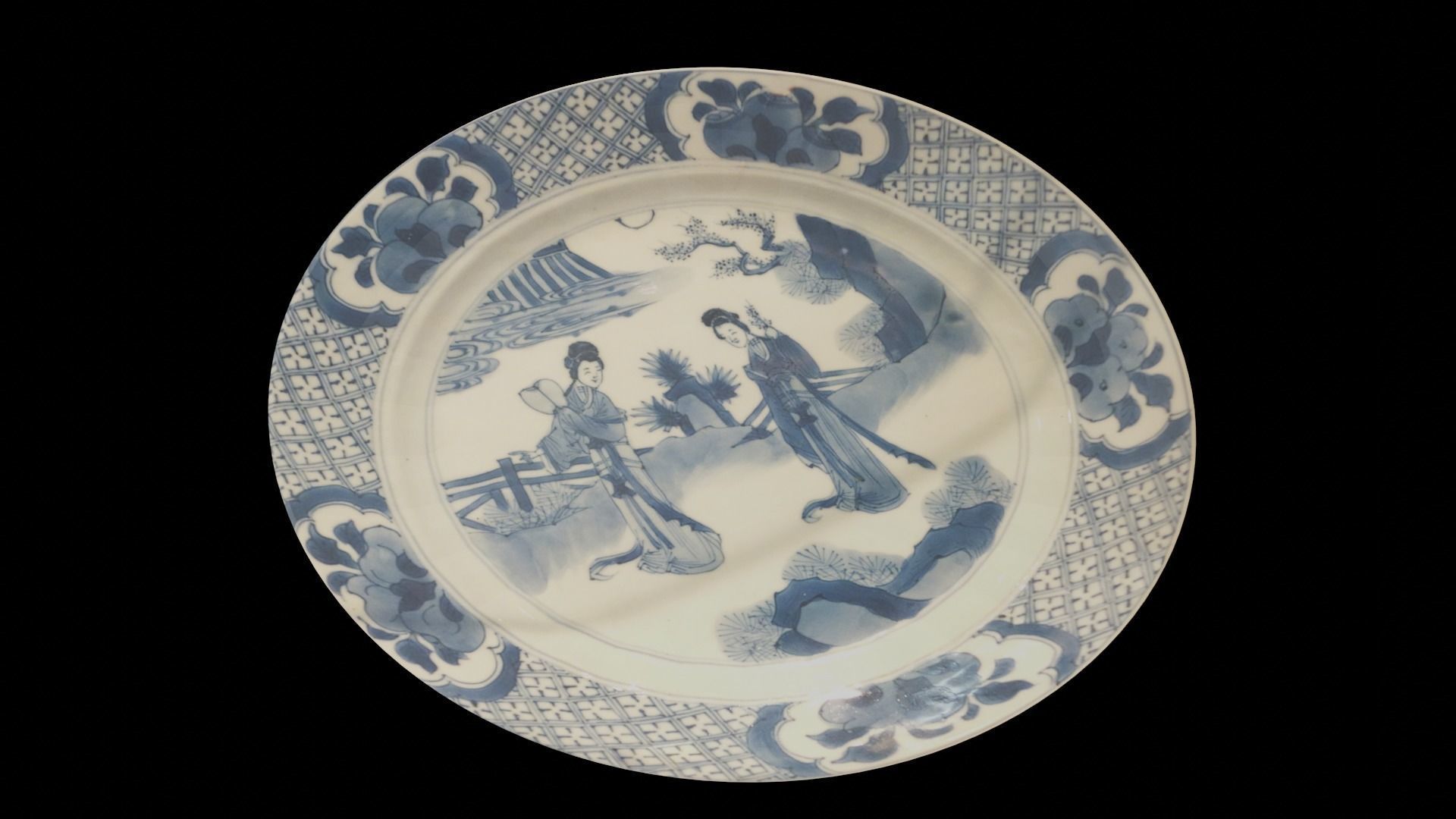 3D model Traditional Plates VR / AR / low-poly | CGTrader