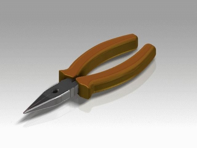 Pliers pair of free 3D model | CGTrader
