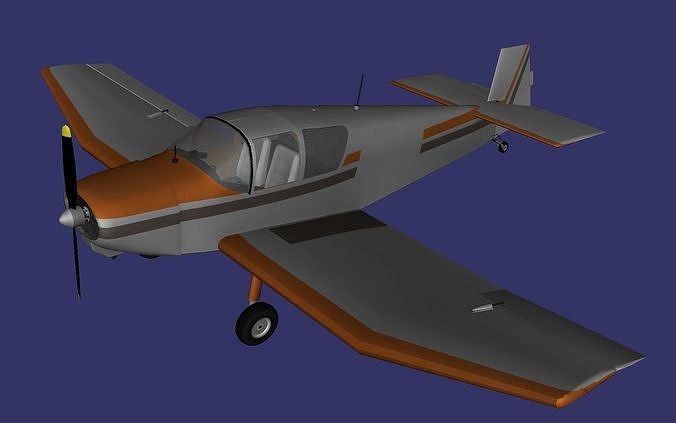 Jodel D 112 free VR / AR / low-poly 3D model | CGTrader