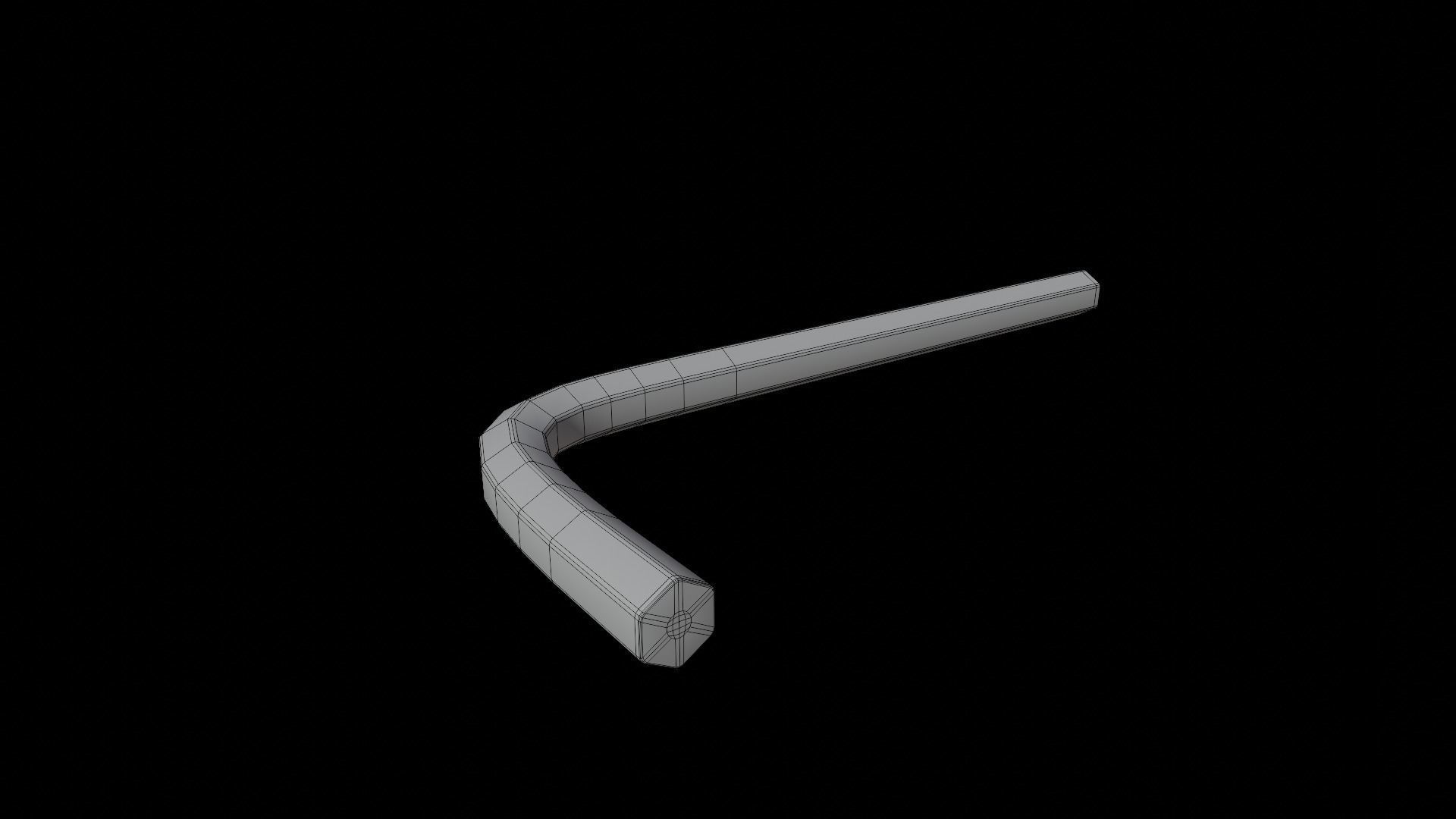 Hexagon Allen Key 3D model | CGTrader