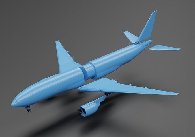 Boeing 777-200 3d print 3D model 3D printable | CGTrader