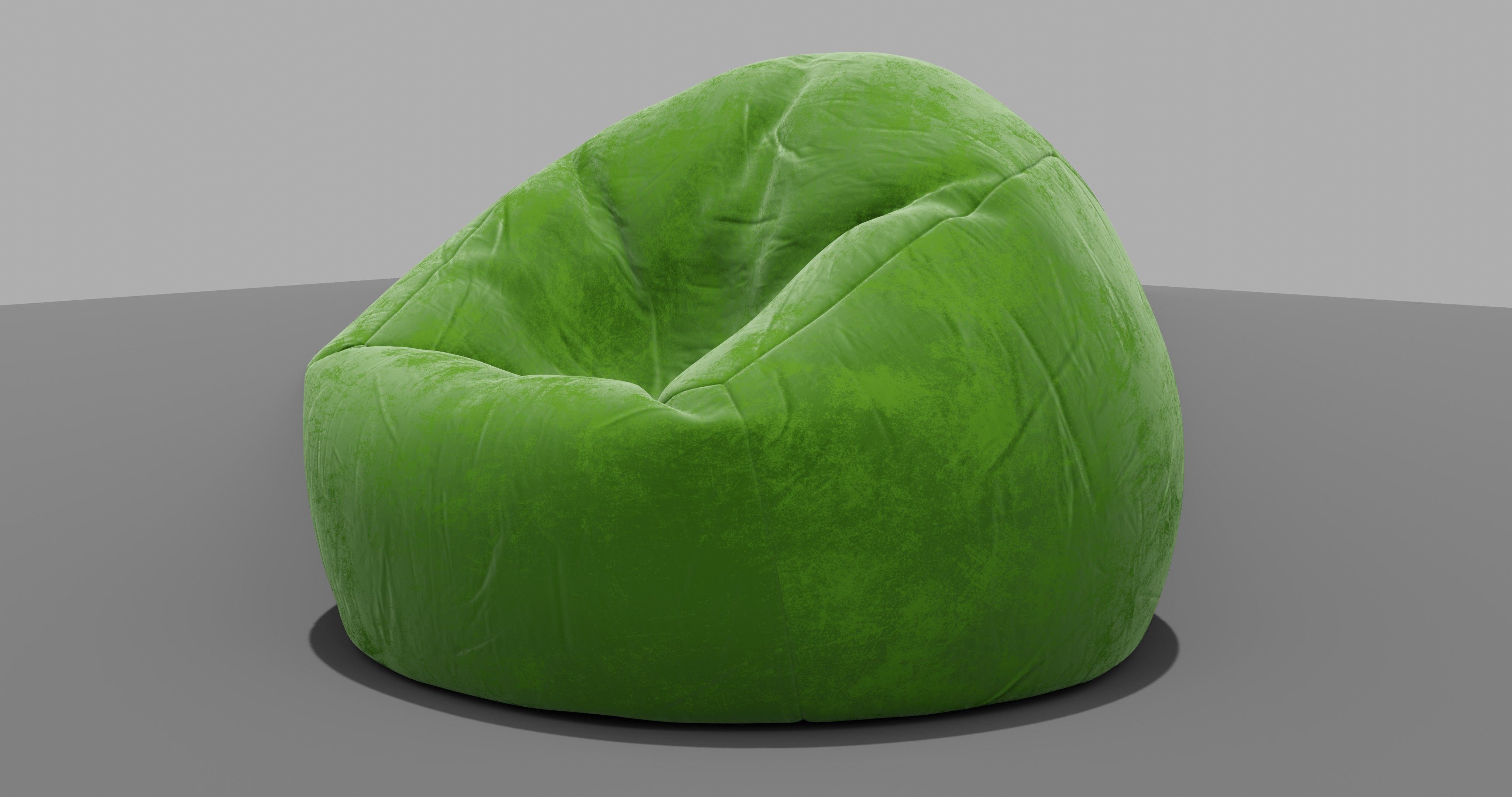 Beanbag 3D model | CGTrader
