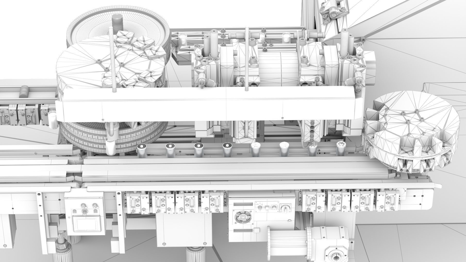 Lithium ion battery factory 3d scene 3D model animated rigged | CGTrader