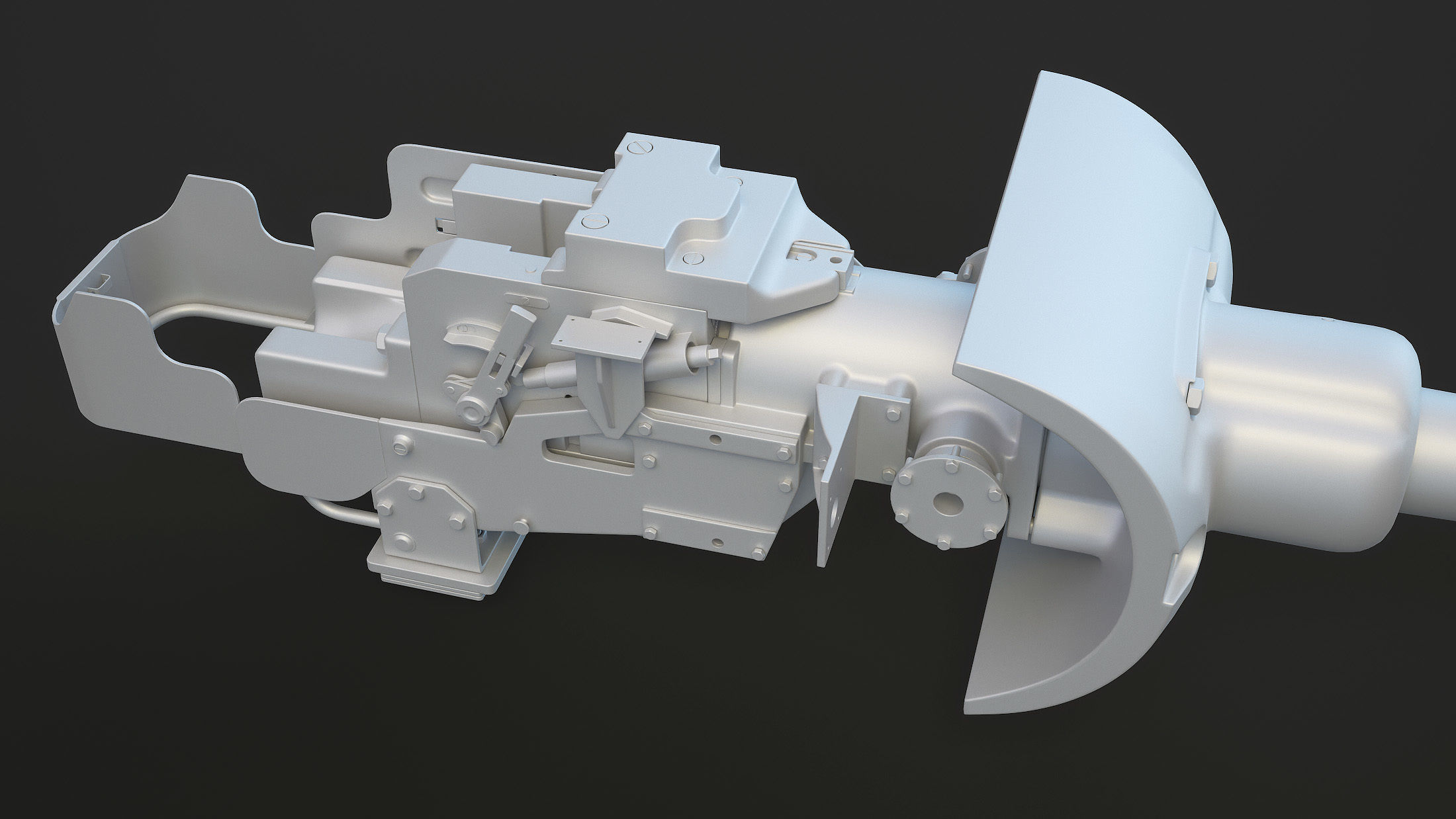ZIS-S-53 Tank Gun 3D model | CGTrader