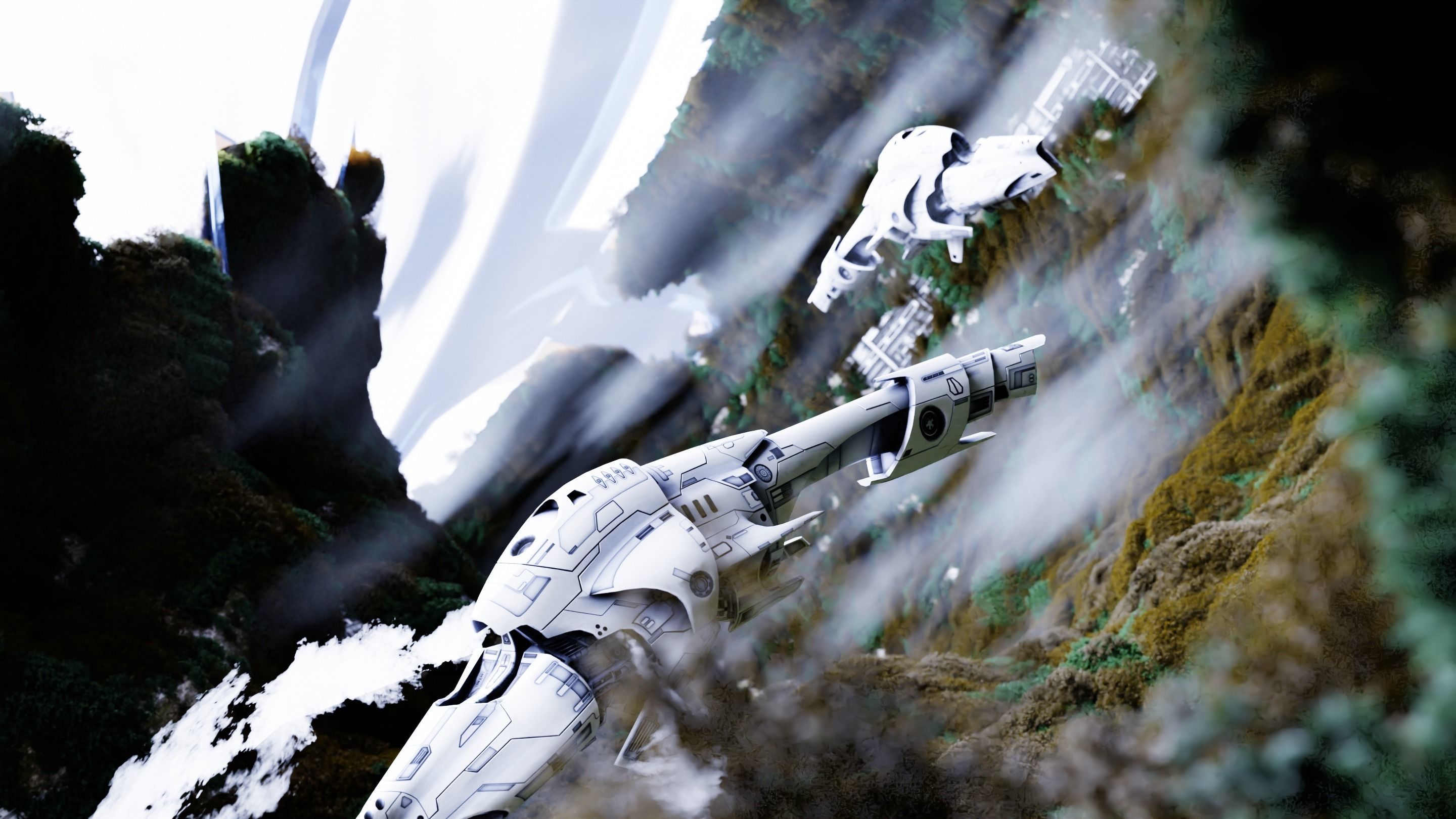 blender Sci fi scenes FBX 3D model | CGTrader