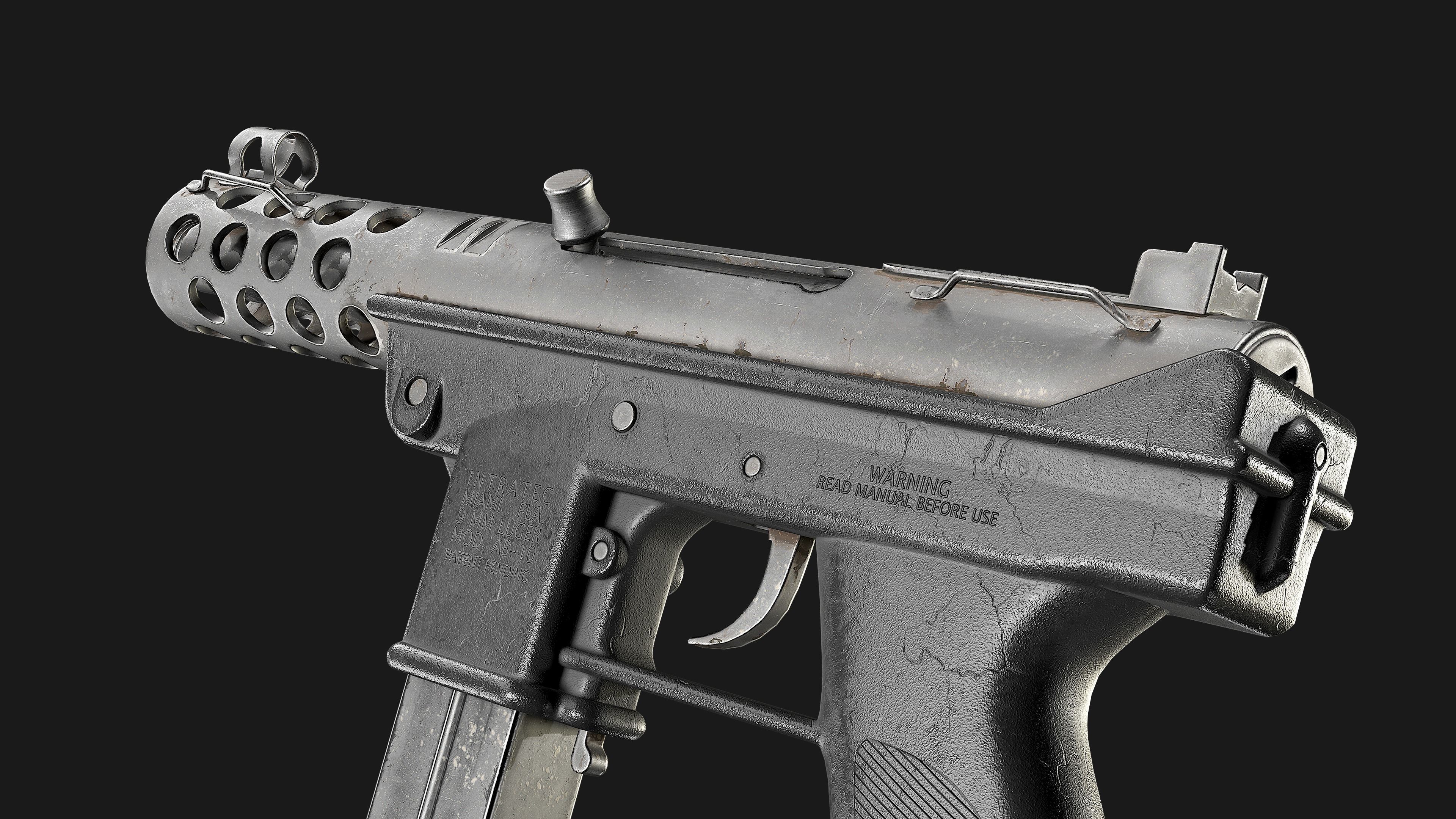 3D model Intratec TEC-DC9 VR / AR / low-poly | CGTrader