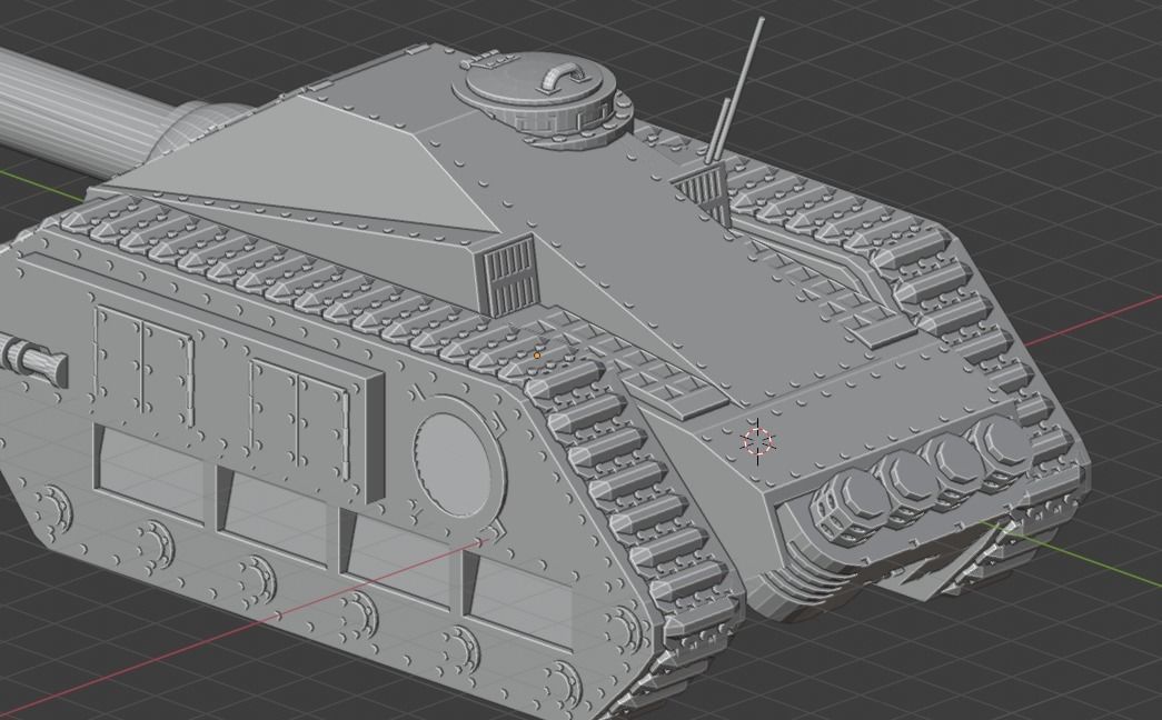 Viper Tank Destroyer Warhammer 40K 3D model 3D printable | CGTrader