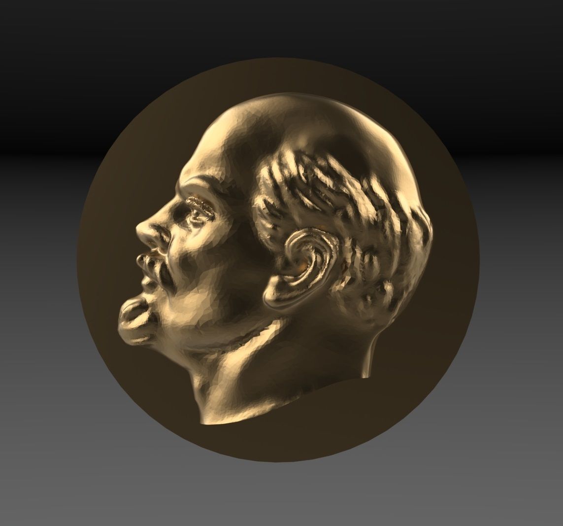 Lenin 3D print model 3D model 3D printable | CGTrader