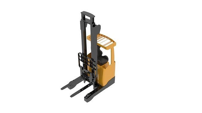 Reach Truck 3D model | CGTrader