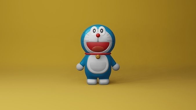 doraemon free 3D model | CGTrader