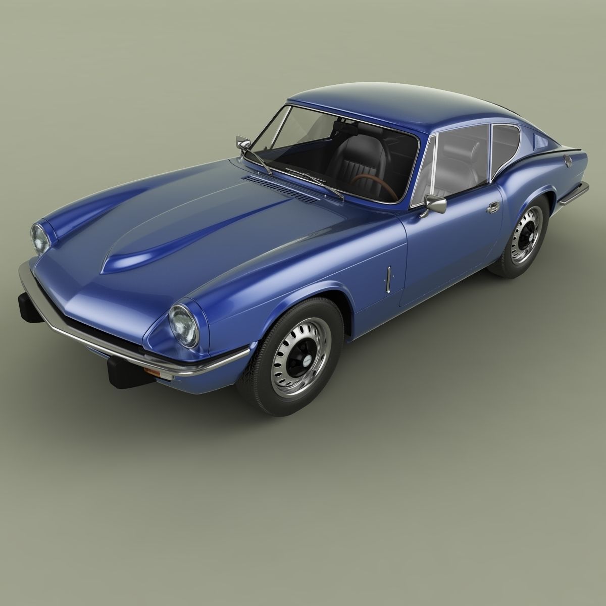 Triumph GT6 Mk3 3D model | CGTrader