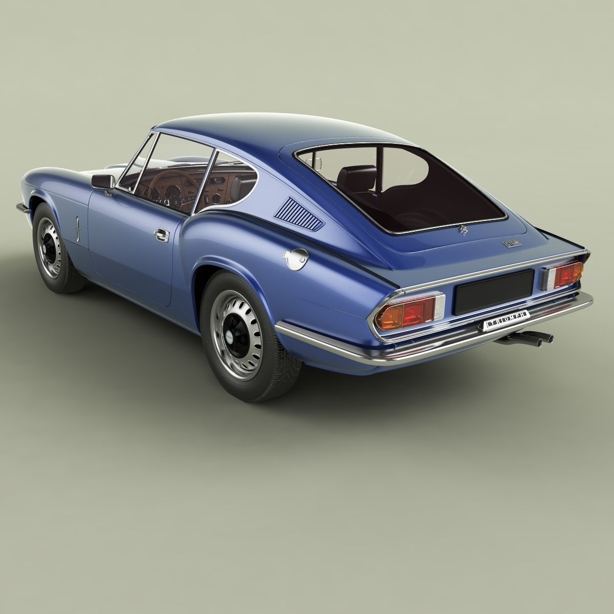 Triumph GT6 Mk3 3D model | CGTrader