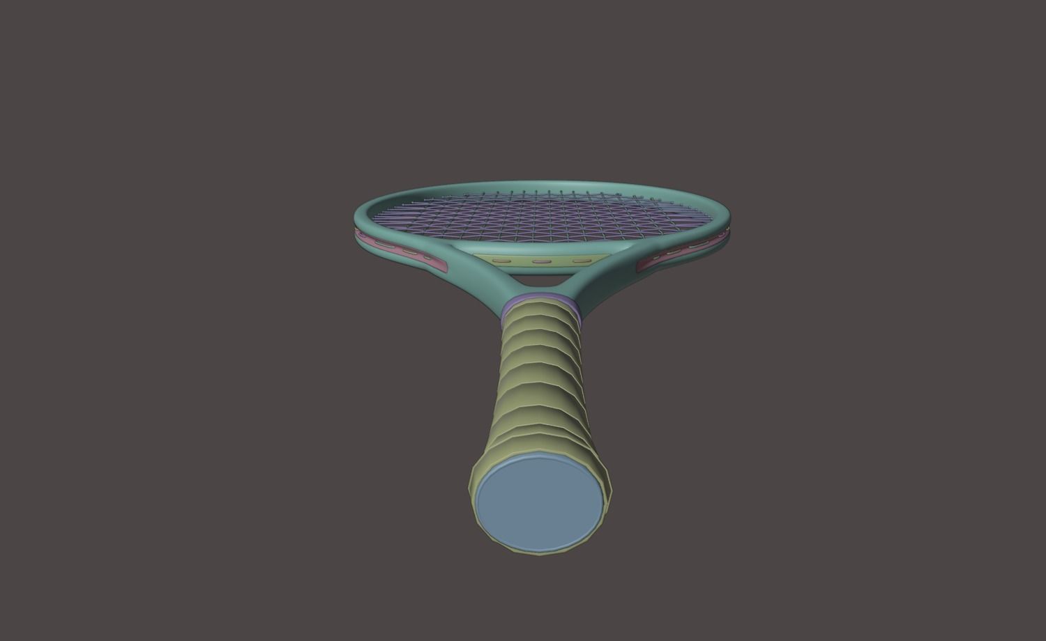 Tennis racket 3D model | CGTrader