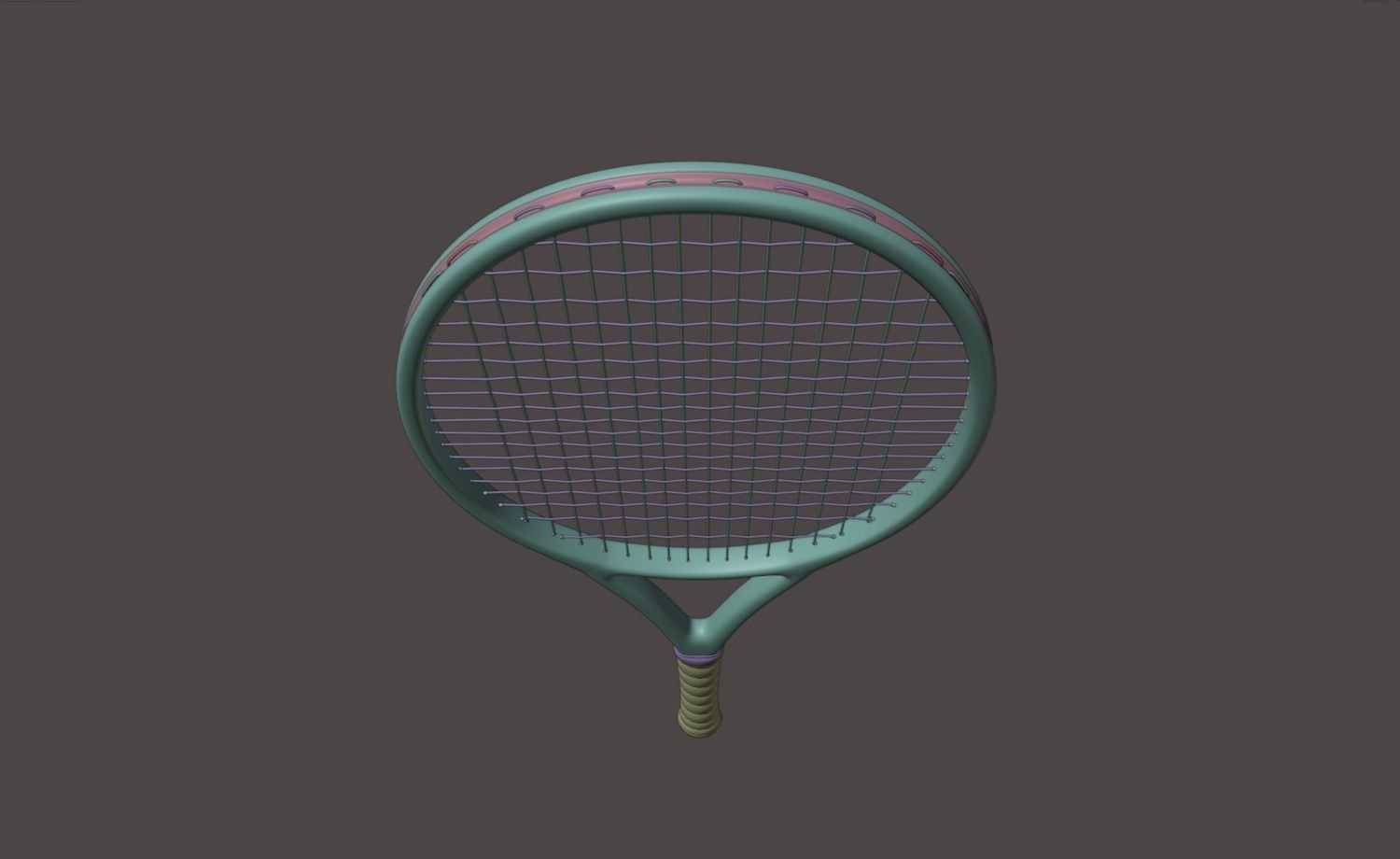 Tennis racket 3D model | CGTrader
