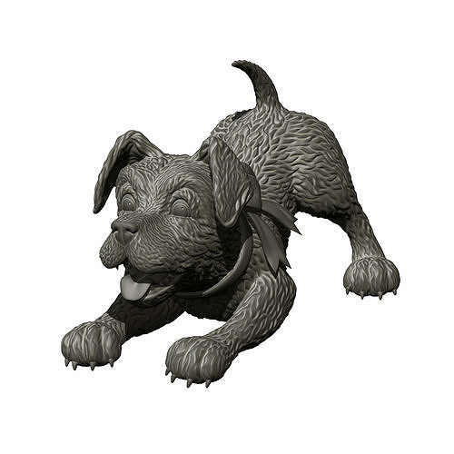 Small DOG 3D model for printing 3D model 3D printable | CGTrader