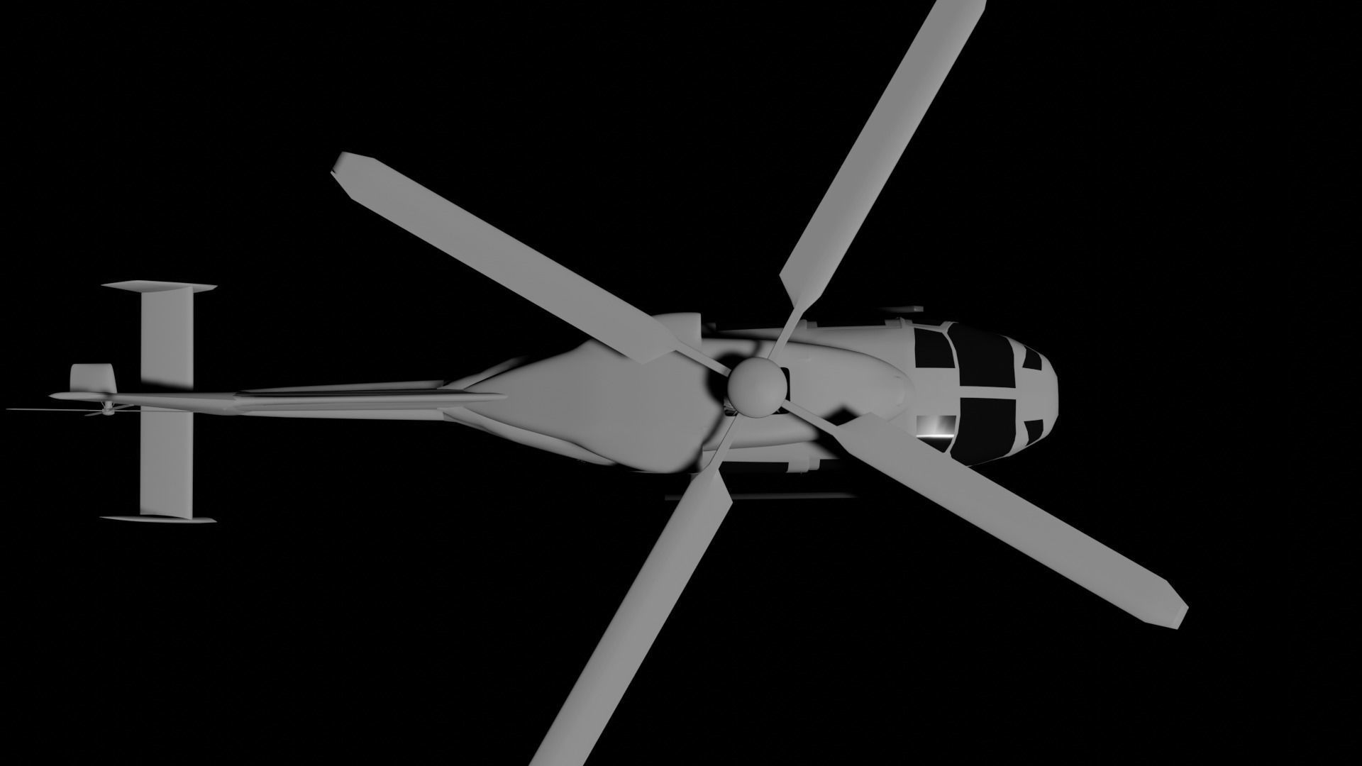 HAL Dhruv Helicopter free 3D model | CGTrader