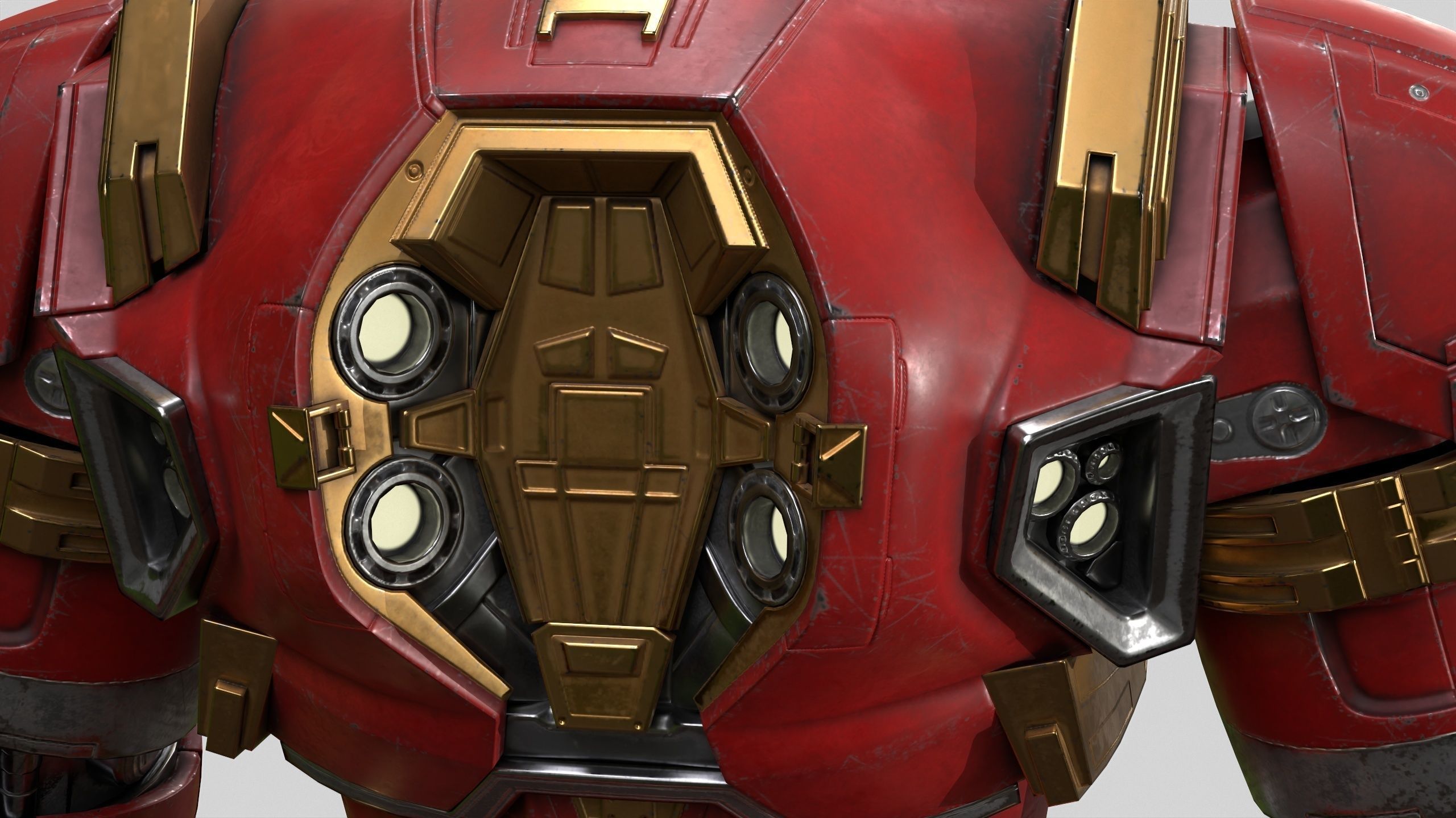 3D model Hulkbuster VR / AR / low-poly | CGTrader