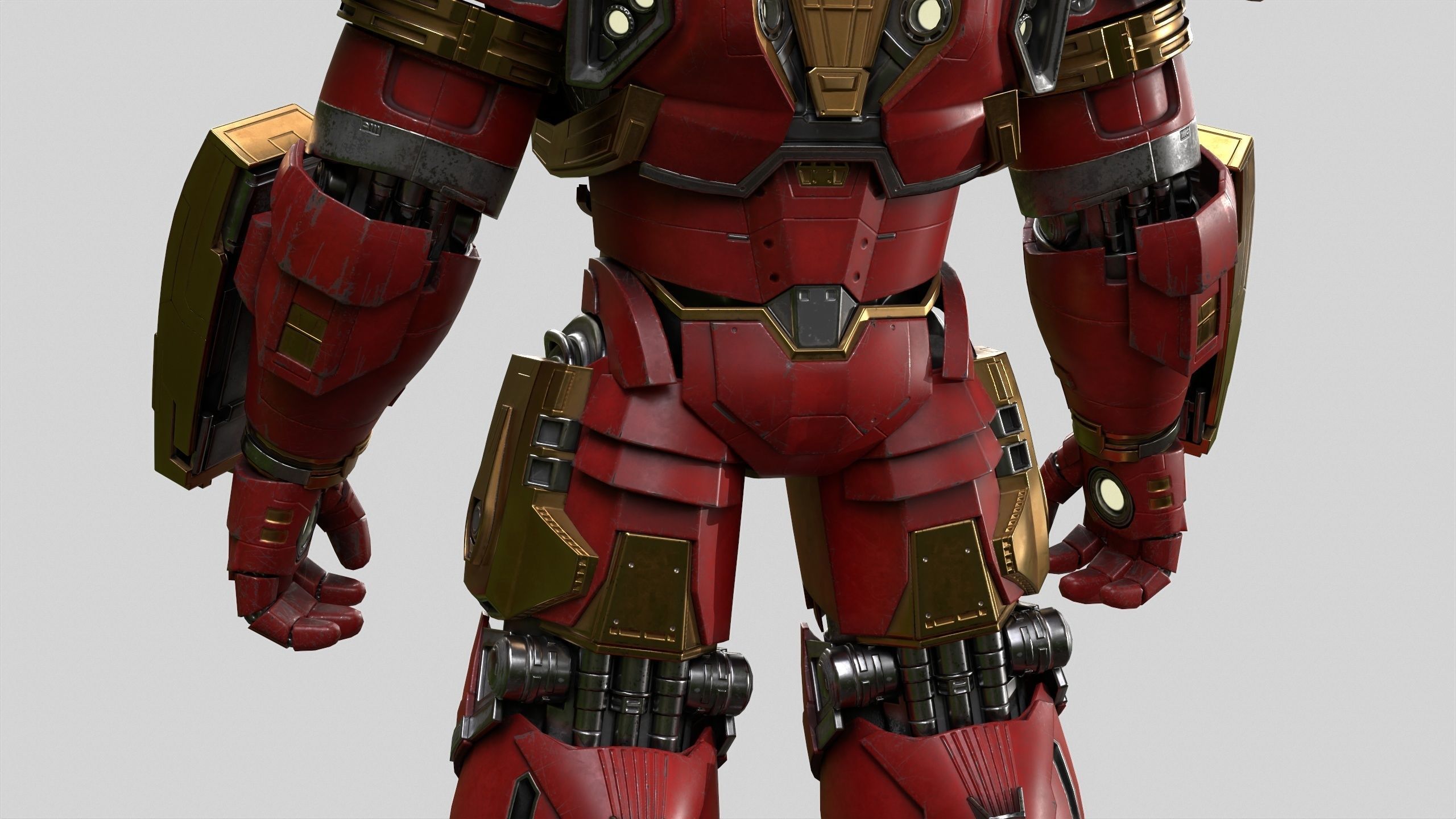 3D model Hulkbuster VR / AR / low-poly | CGTrader
