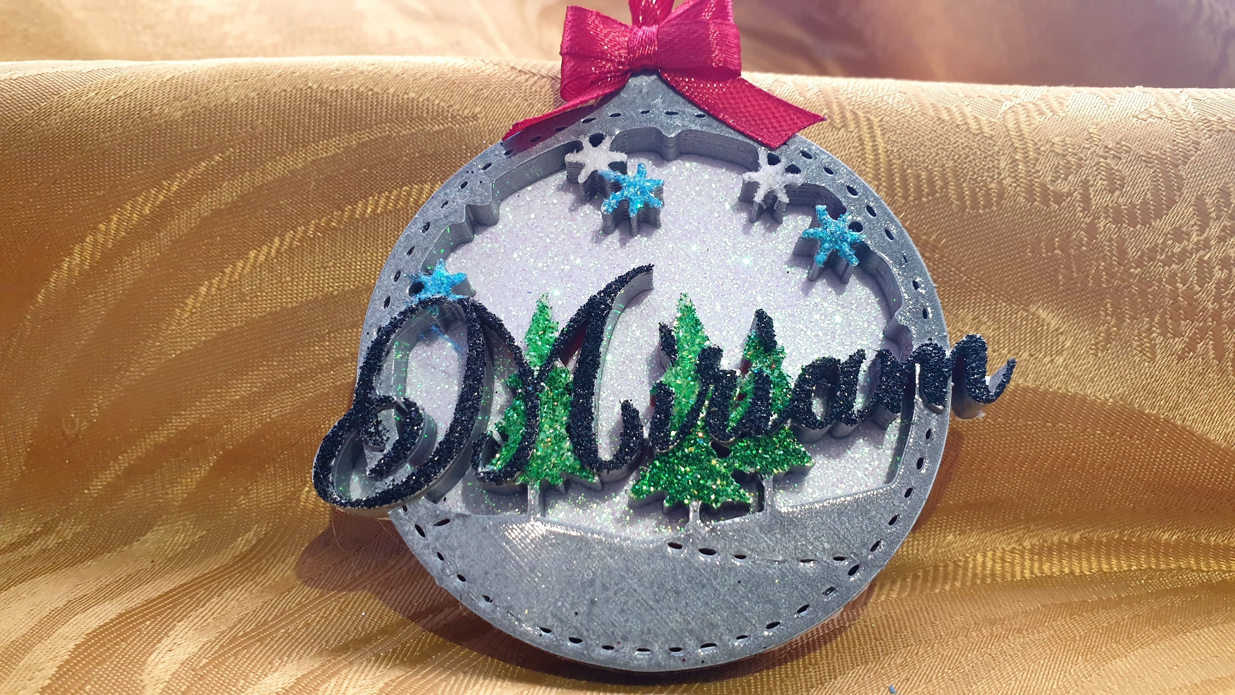 Ornament ball Miriam 3D model | CGTrader