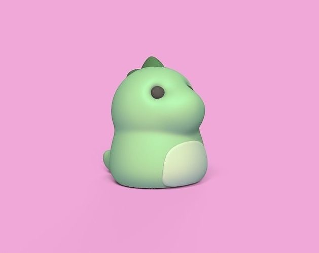 Little Dino 3D model 3D printable | CGTrader