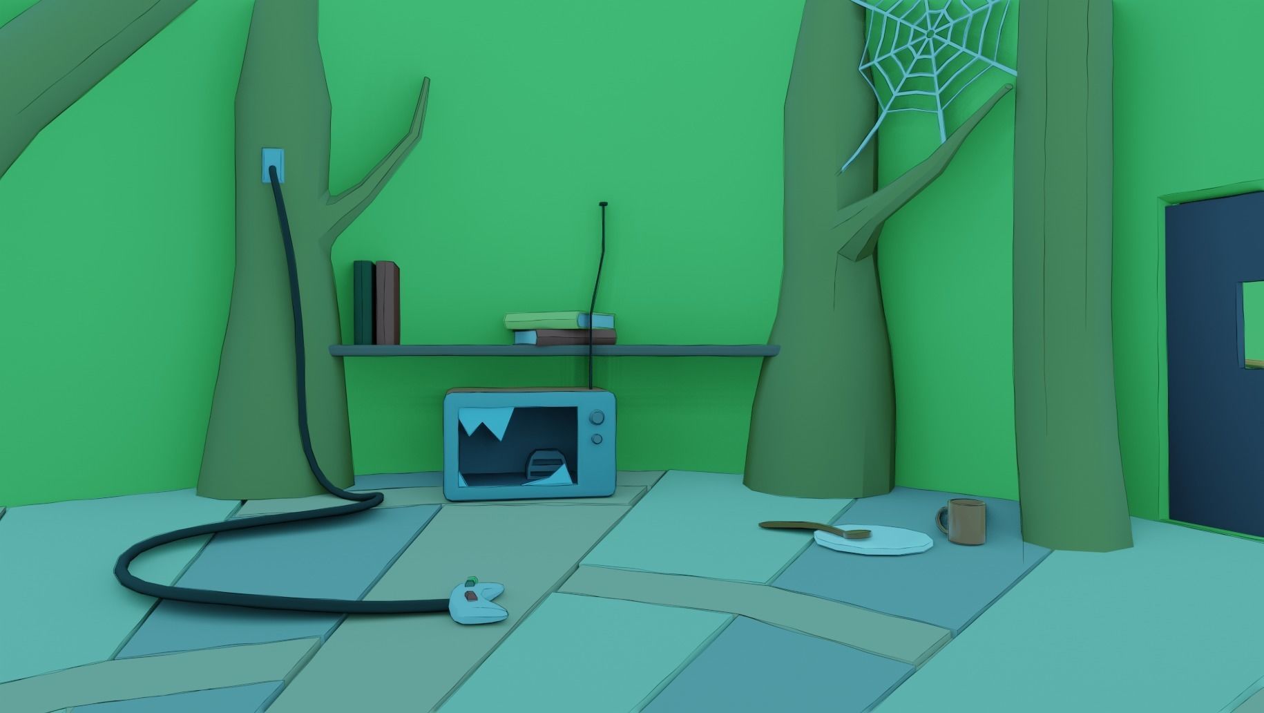 3D model Adventure time Tree house VR / AR / low-poly | CGTrader