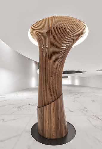 Parametric Column 3D model | CGTrader