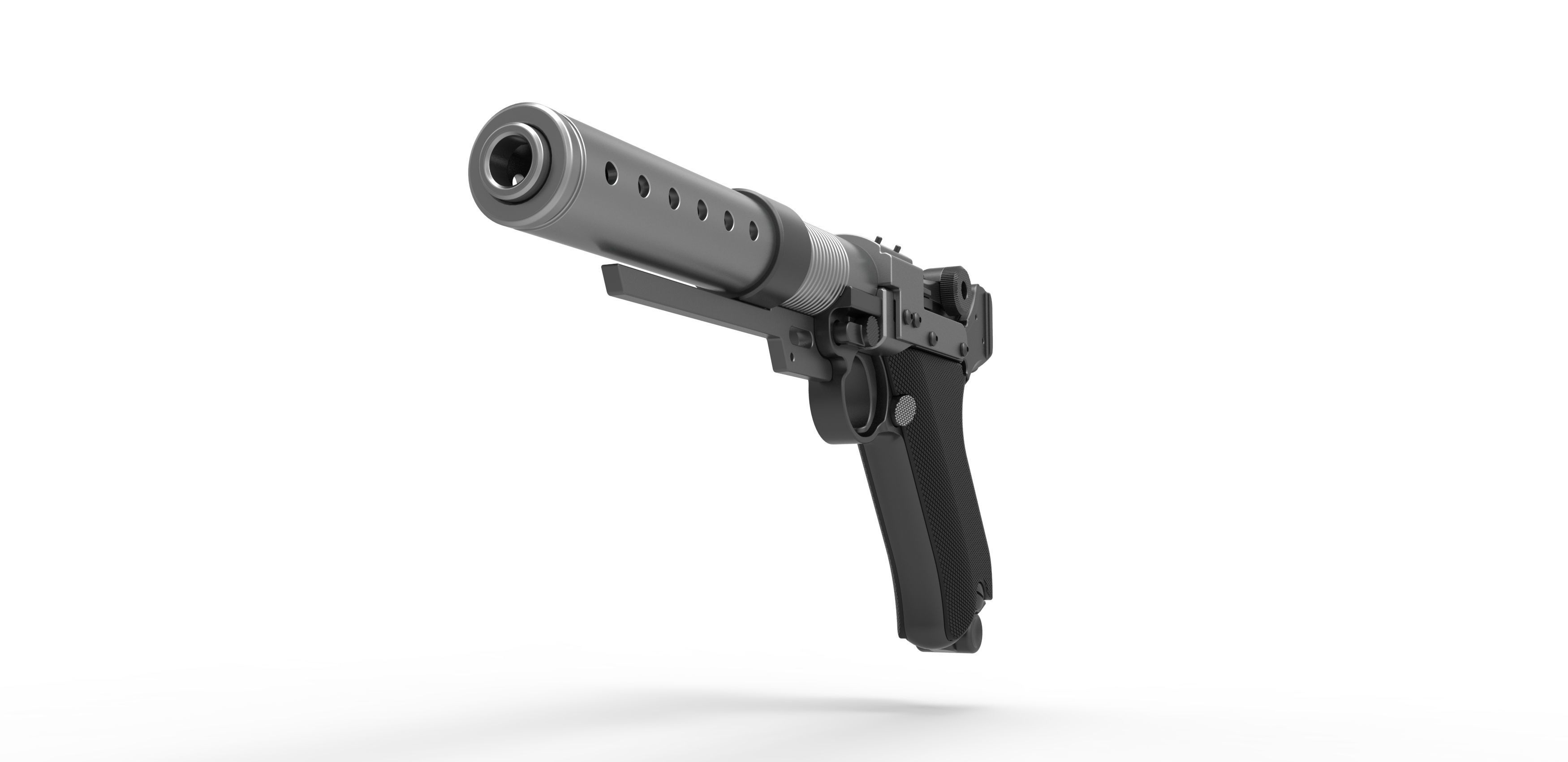Blaster pistol A-180 from the movie Rogue One A Star Wars Story 3D ...