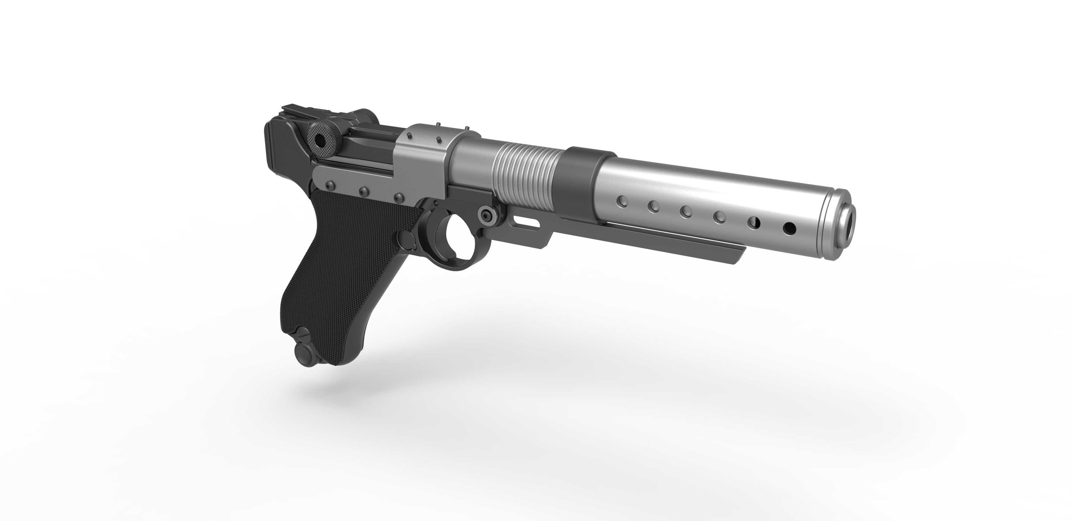 Blaster pistol A-180 from the movie Rogue One A Star Wars Story 3D ...