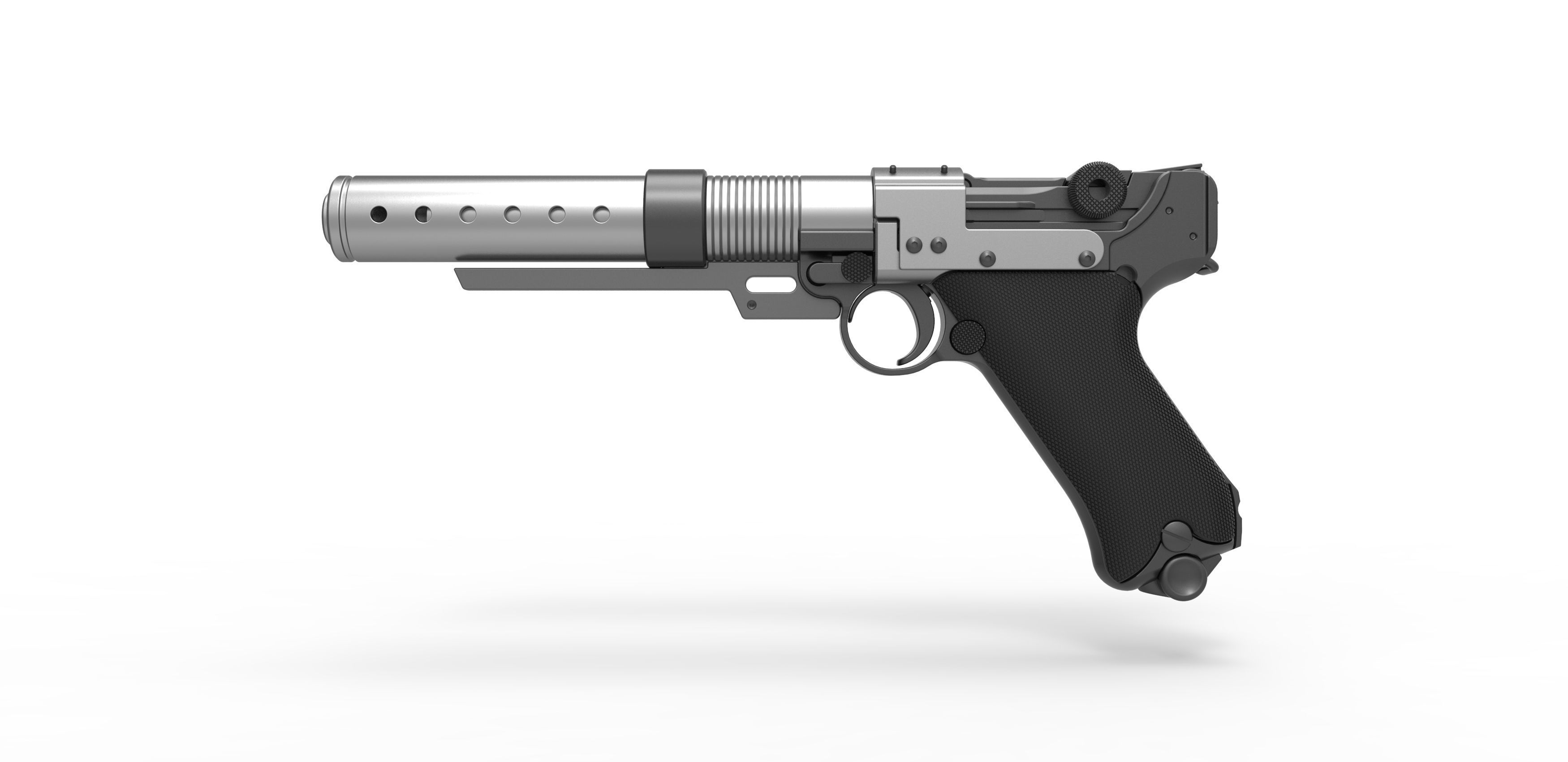 Blaster pistol A-180 from the movie Rogue One A Star Wars Story 3D ...