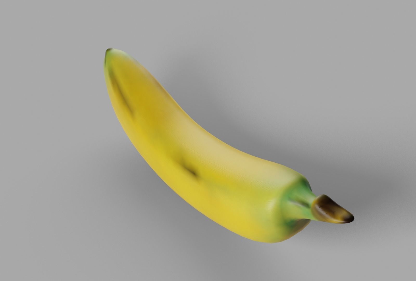 Low Poly Unpeeled Banana free VR / AR / low-poly 3D model | CGTrader
