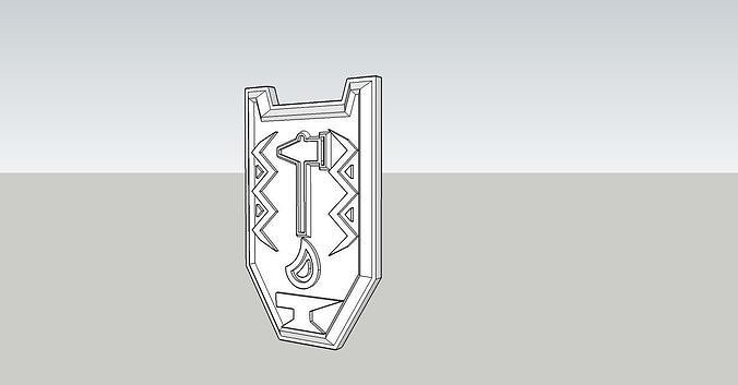 Seige Shield 3D model 3D printable | CGTrader