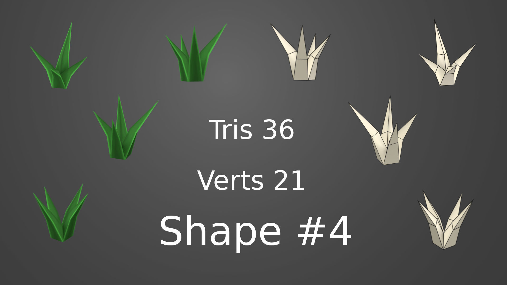 Stylized Grass Pack free VR / AR / low-poly 3D model | CGTrader