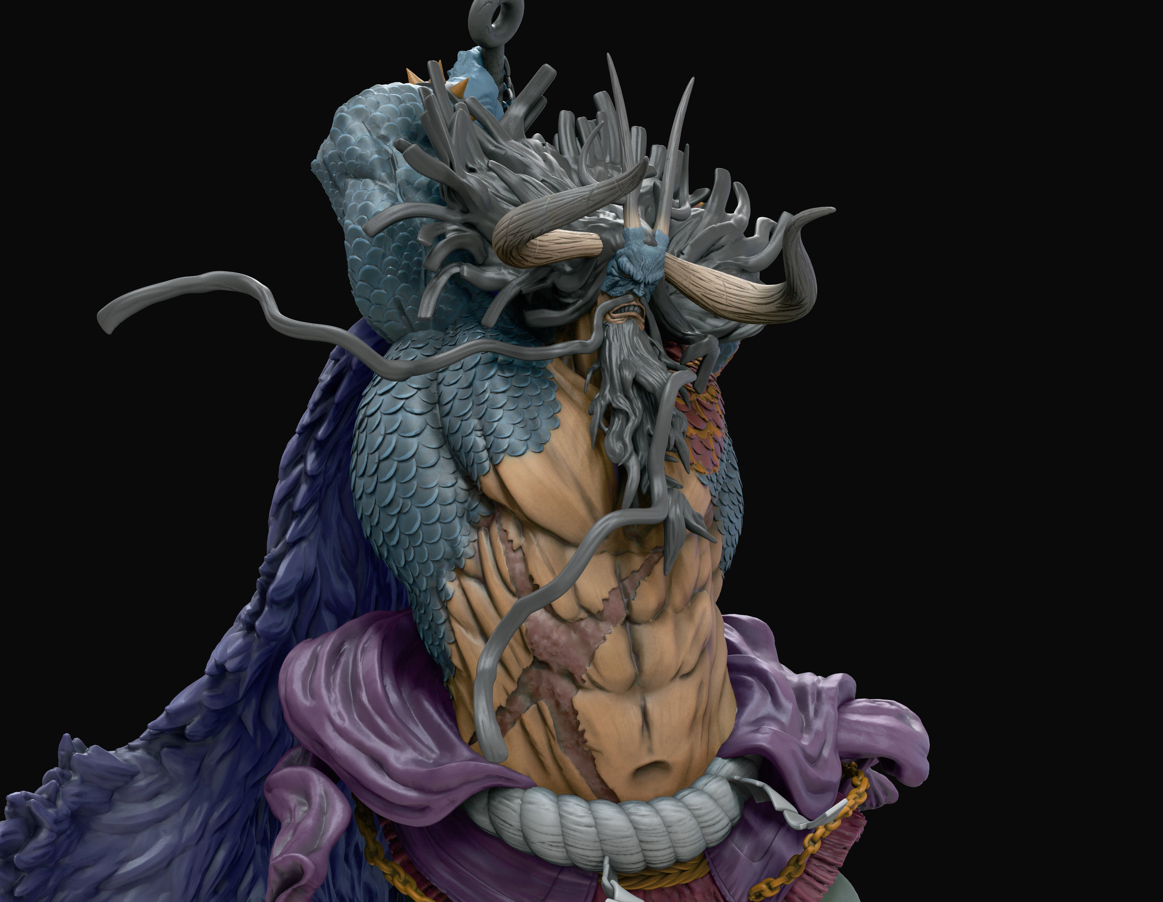 KAIDO OF THE BEAST HYBRID FORM 3D model 3D printable | CGTrader