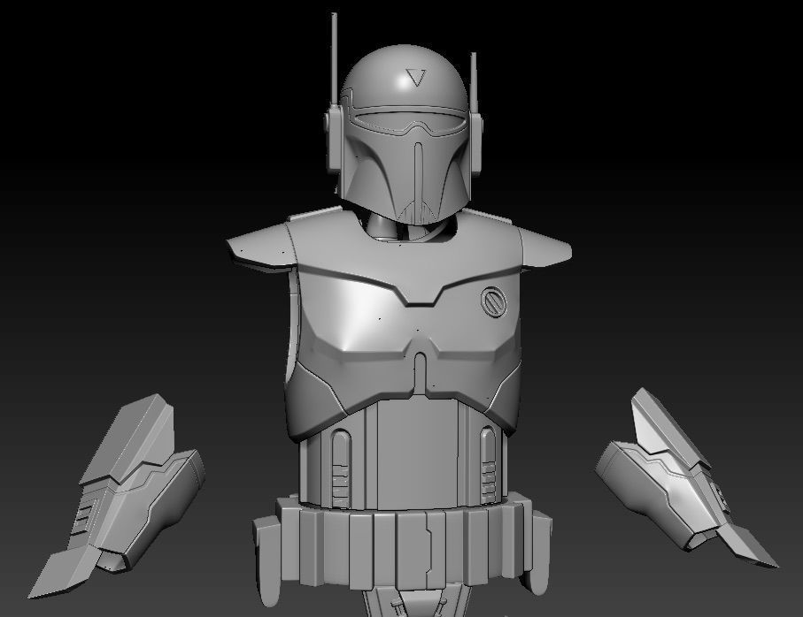 Gar Saxon - Full Size wearable costume 3d print ready STL files 3D ...