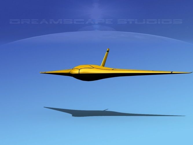 3D model Z-Ray Underwater glider VR / AR / low-poly | CGTrader