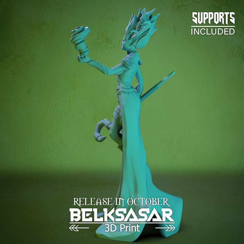 Storm Shaman 3D model 3D printable | CGTrader