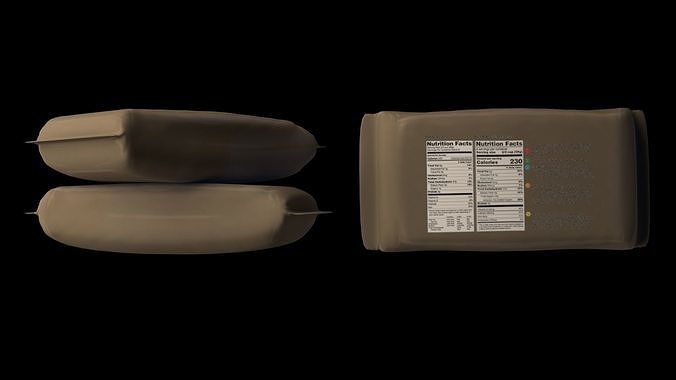 Food packaging 3D model | CGTrader